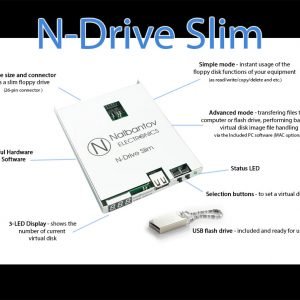 N-Drive Slim Emulator | USB floppy emulator Nalbantov N-Drive