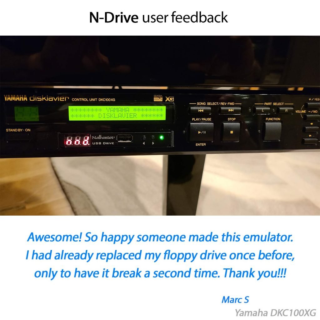 N-Drive Slim Emulator | USB floppy emulator Nalbantov