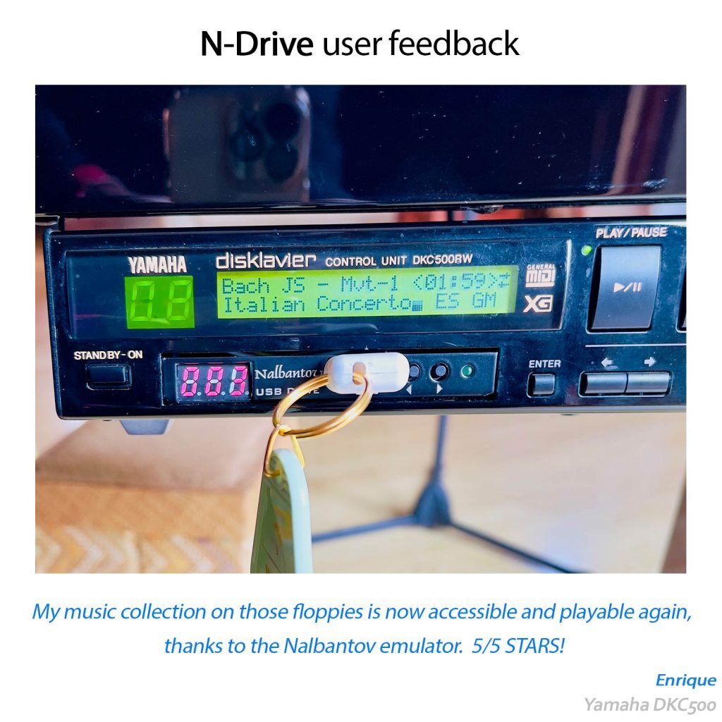 N-Drive Slim Emulator | USB floppy emulator Nalbantov