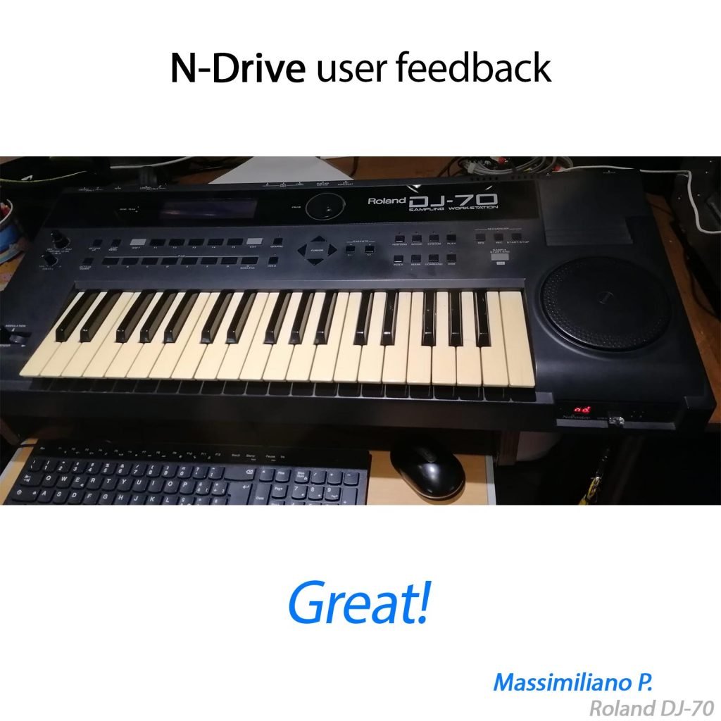 N-Drive 100 emulator for Roland | USB floppy emulator Nalbantov